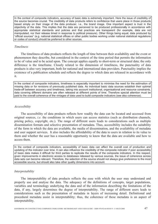 Handbook on constructing composite indicators | PDF