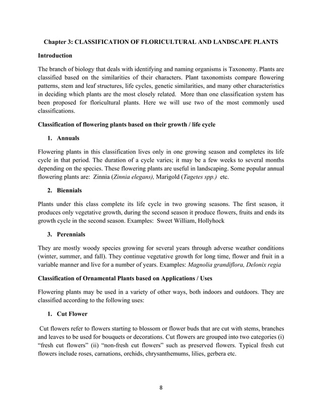 Handbook on floriculture and landscaping | PDF | Agriculture | Industries