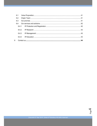 Handbook On IPR Origiin IP Solutions | DOCX | Business | Business and ...