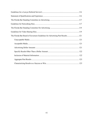 Handbook on Lawyer Advertising and Solicitation via the Florida Bar ...