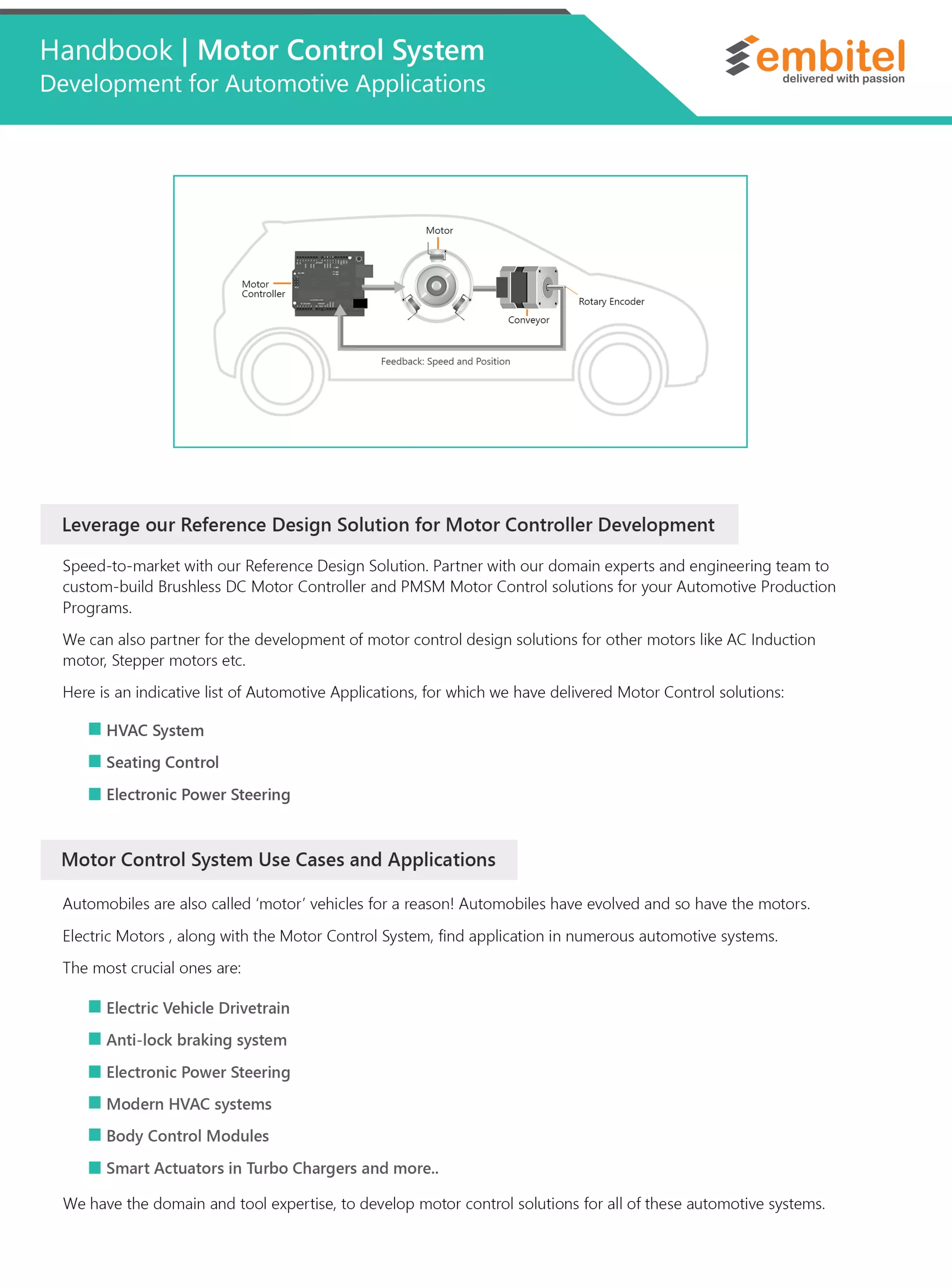 Handbook on Motor Control System: BLDC Motor | PMSM Motor Control ...