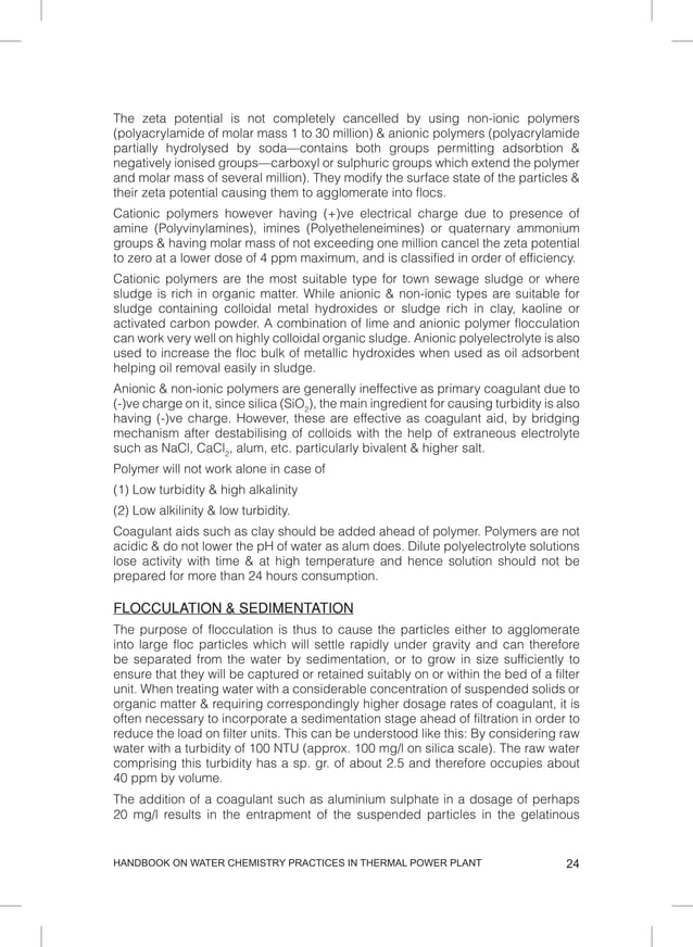 HANDBOOK ON POWER PLANT CHEMISTRY.pdf | Science