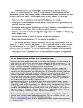 Handbook on security sector governance.3 | PDF | Political Issues ...