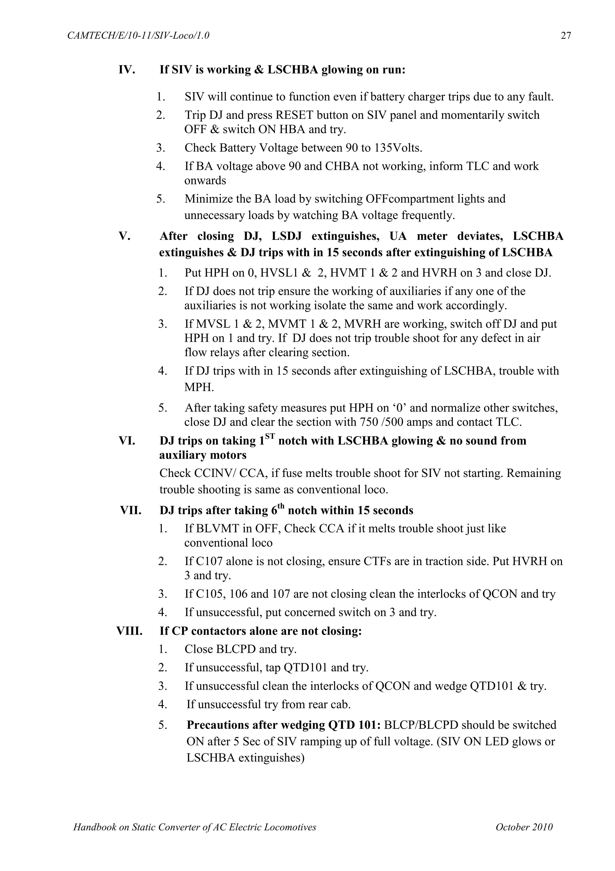 Handbook on static converter of ac electric locomotive | PDF