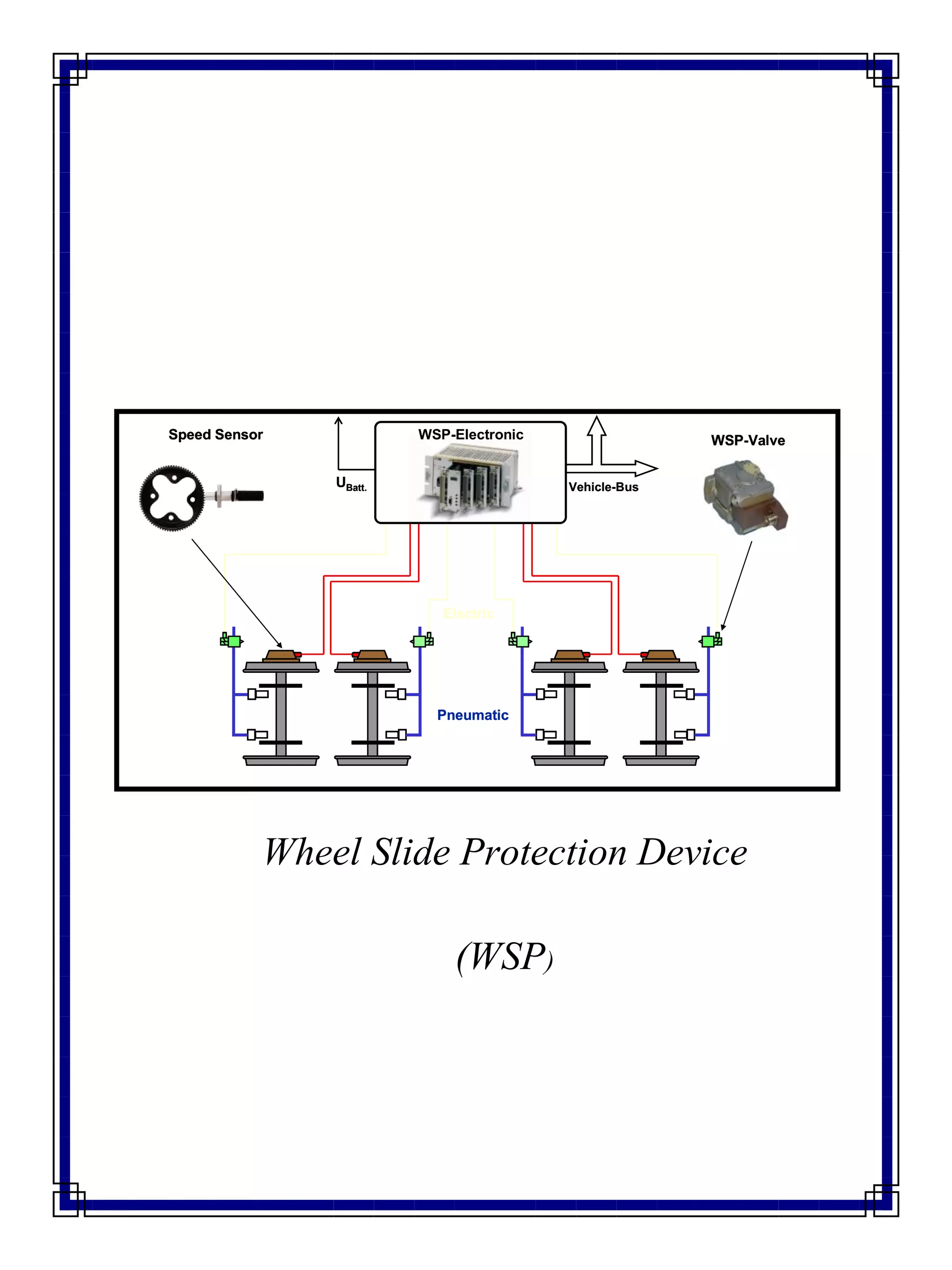 Handbook on wheel slide protection device (wsp) | PDF