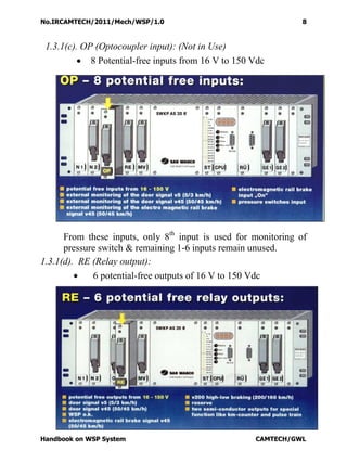 Handbook on wheel slide protection device (wsp) | PDF