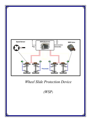 Handbook on wheel slide protection device (wsp) | PDF