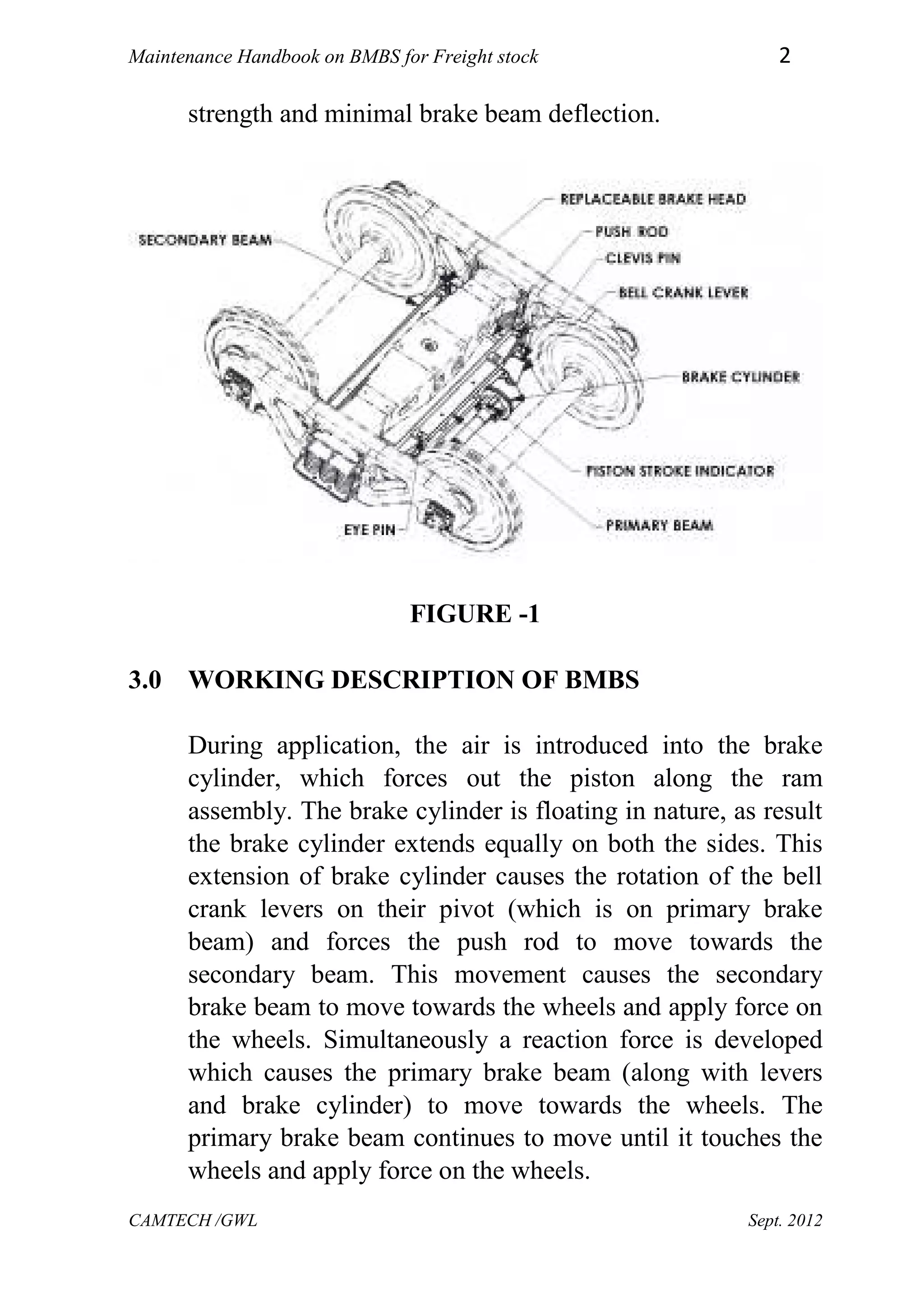 Handbook on bogie mounted brake system on freight stock | PDF