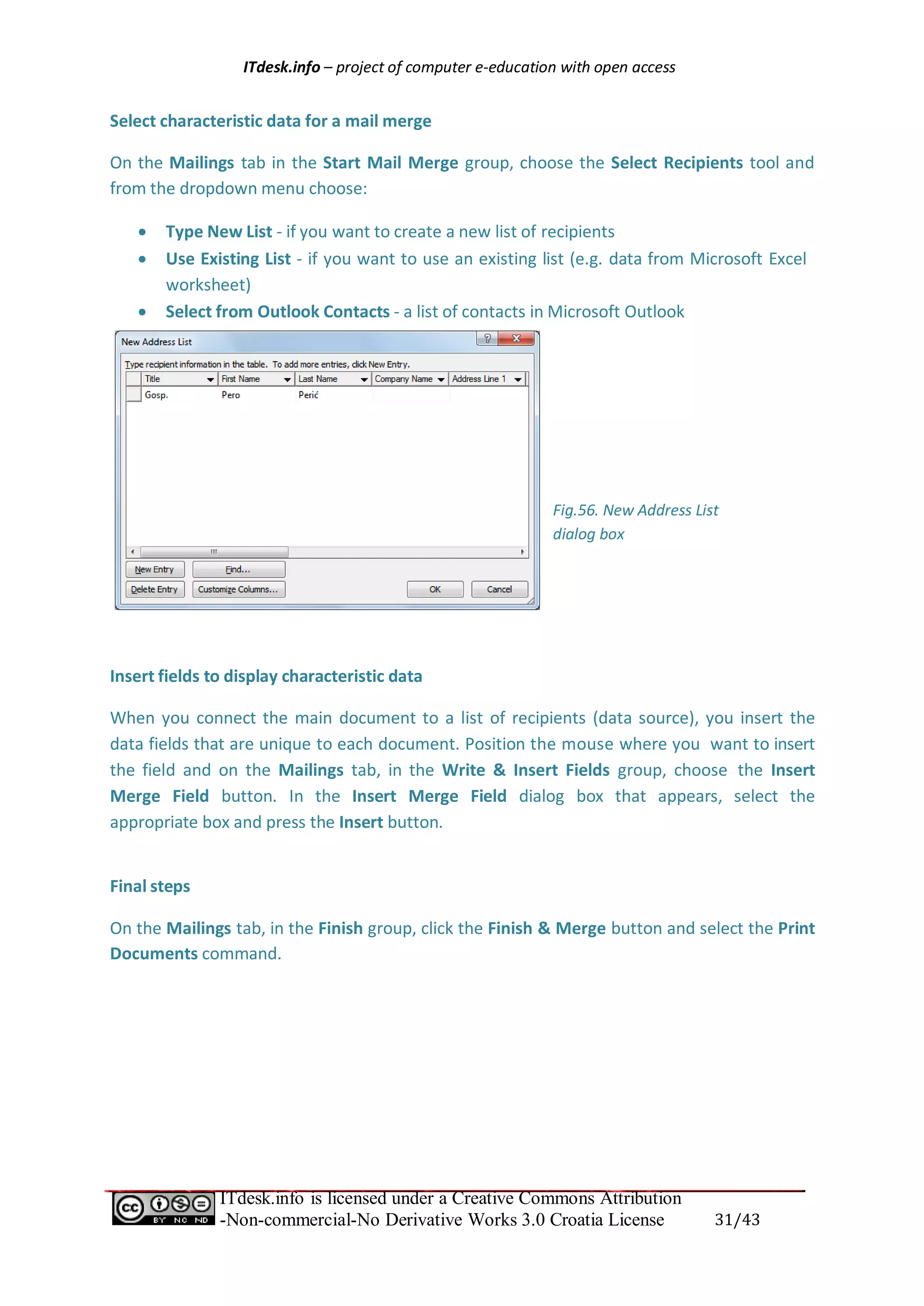 Handbook word processing_microsoft_word_2010 | PDF