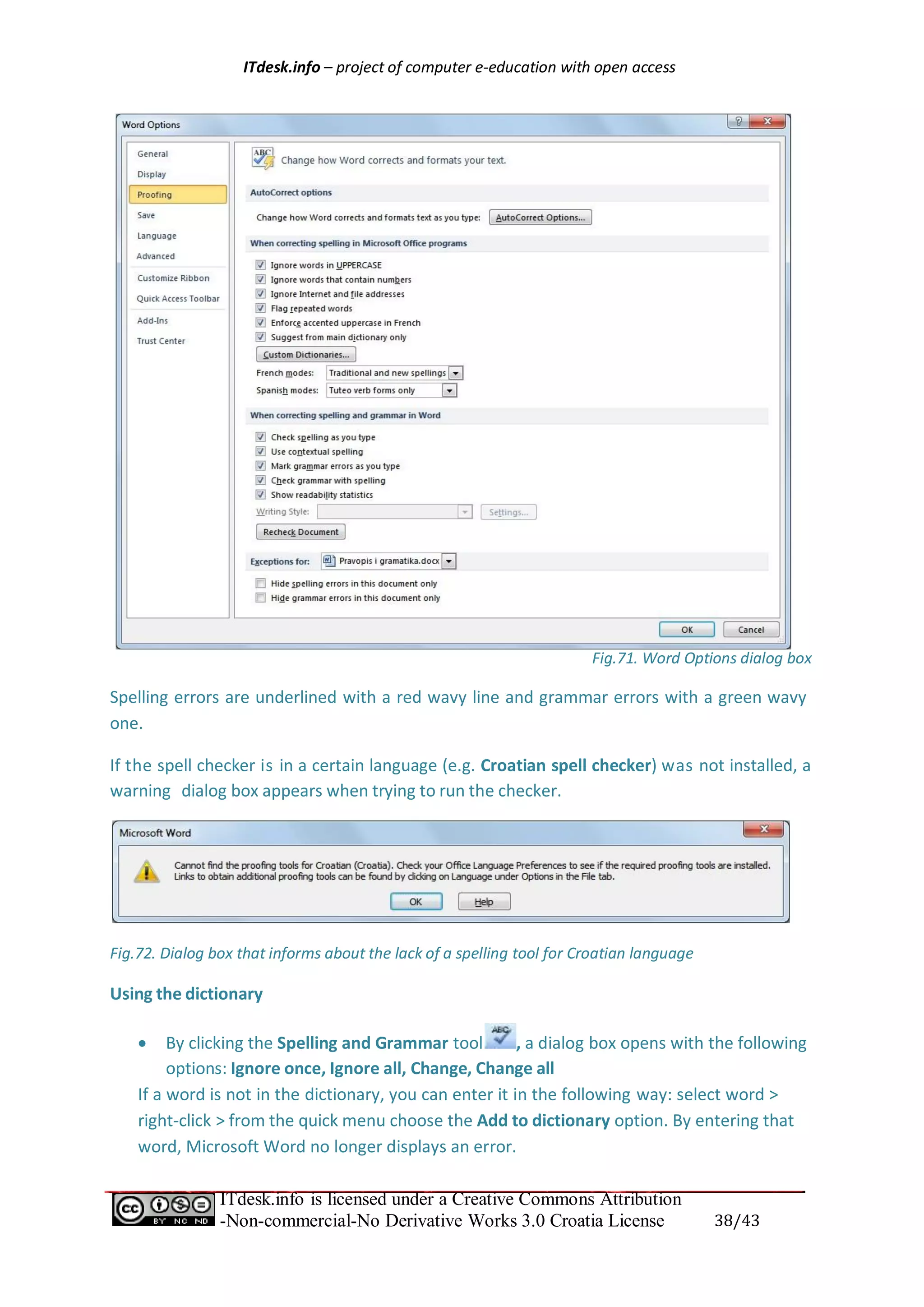 Handbook word processing_microsoft_word_2010 | PDF