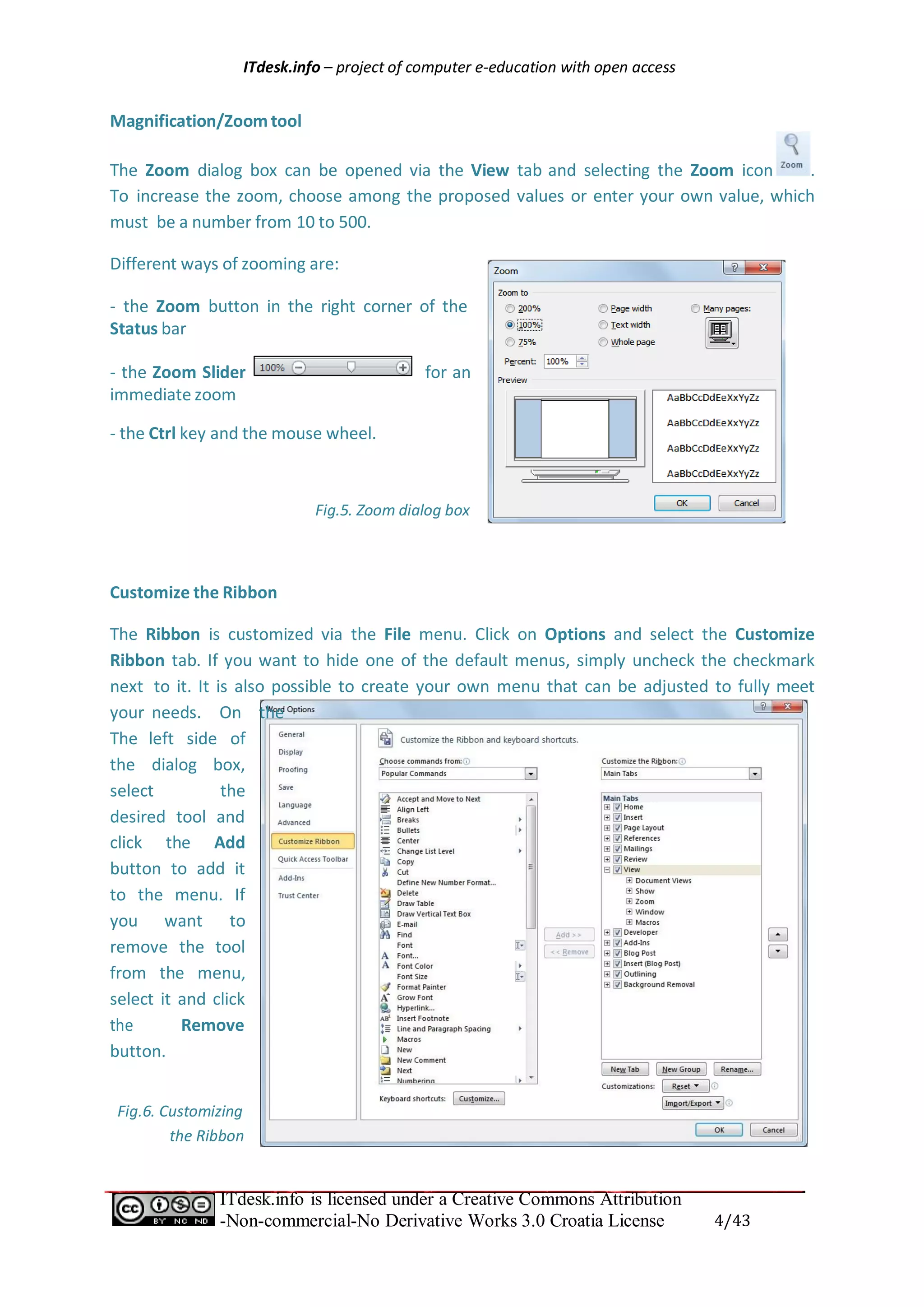 Handbook word processing_microsoft_word_2010 | PDF