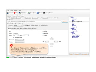 Handbrake tutorial | PPTX