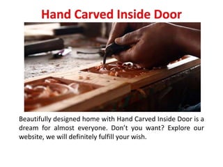 Wood Carving | PPT