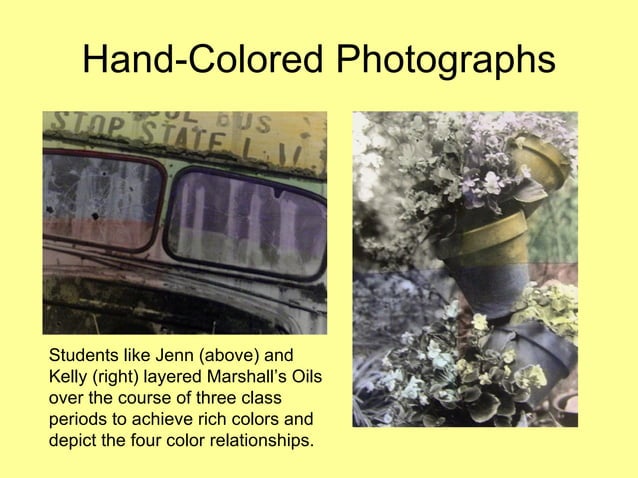 Hand Colored Photographs | PPT