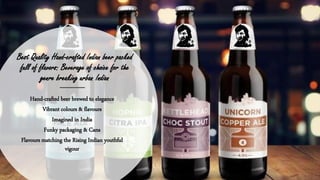 Hand craft beer launch ga b-bar in india | PDF