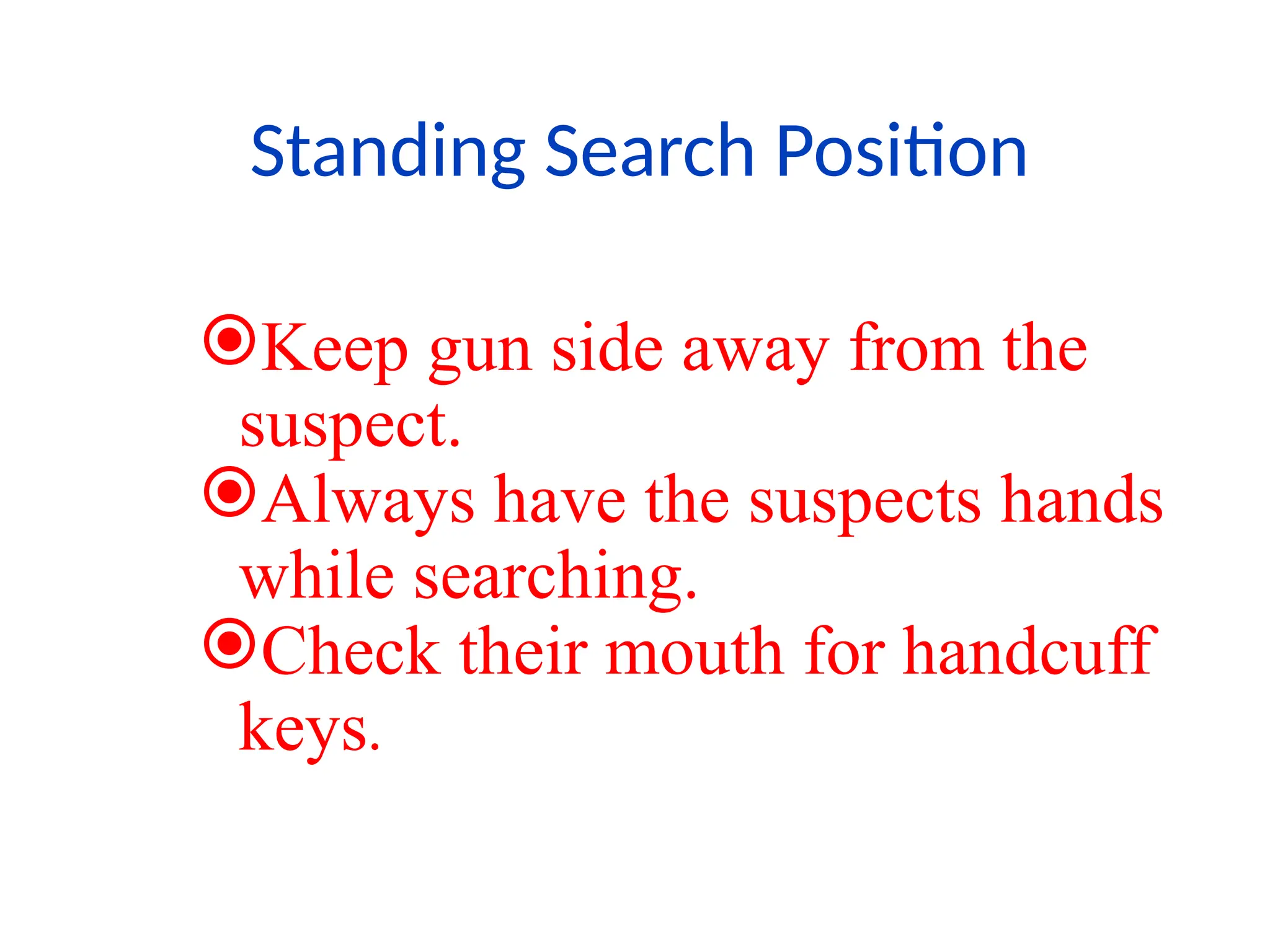 Proper handcuffing techniques for use in the field | PPT