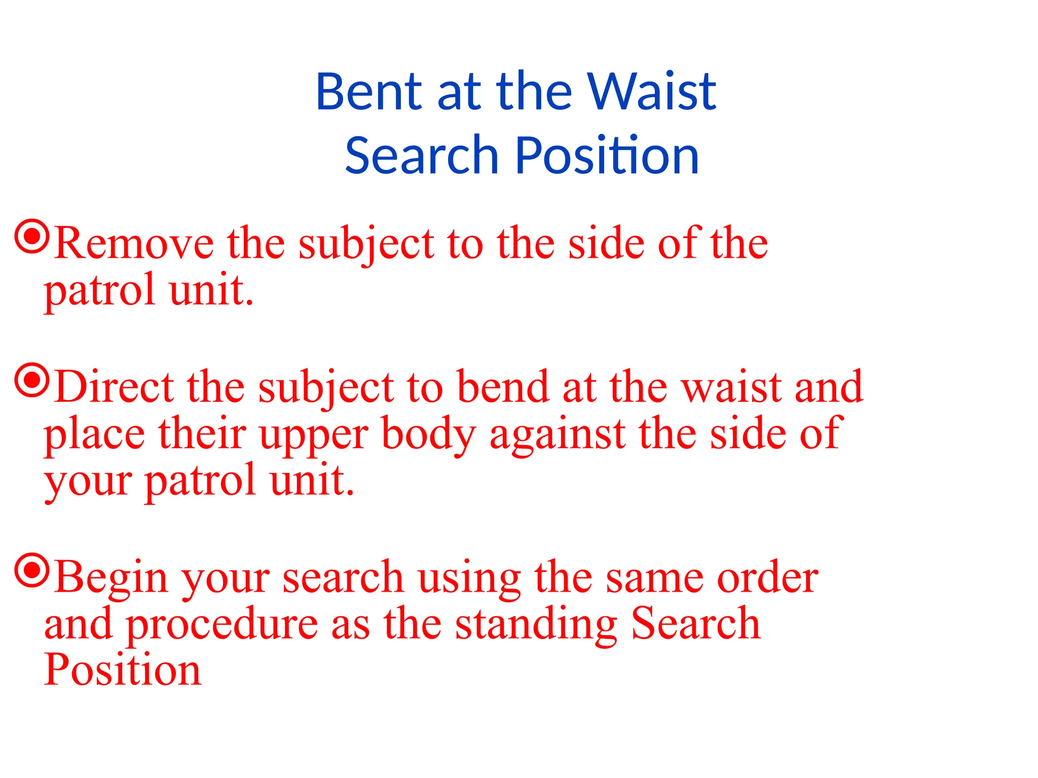 Proper handcuffing techniques for use in the field | PPT