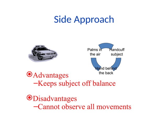 Proper handcuffing techniques for use in the field | PPT