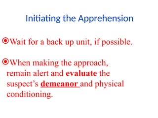 Proper handcuffing techniques for use in the field | PPT