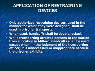 Handcuffing 07 09 | PPT