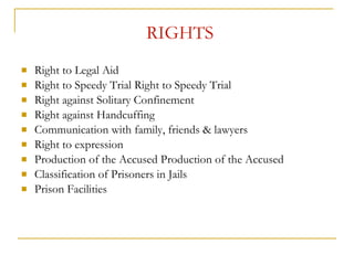 Handcuffing of under trial prisoner | PPT