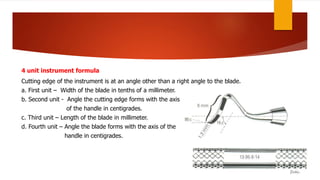 Hand cutting instruments | PPTX