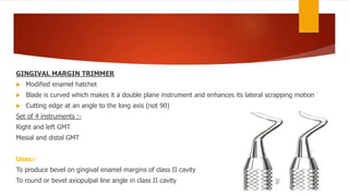 Hand cutting instruments | PPTX