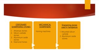 Hand cutting instruments | PPTX