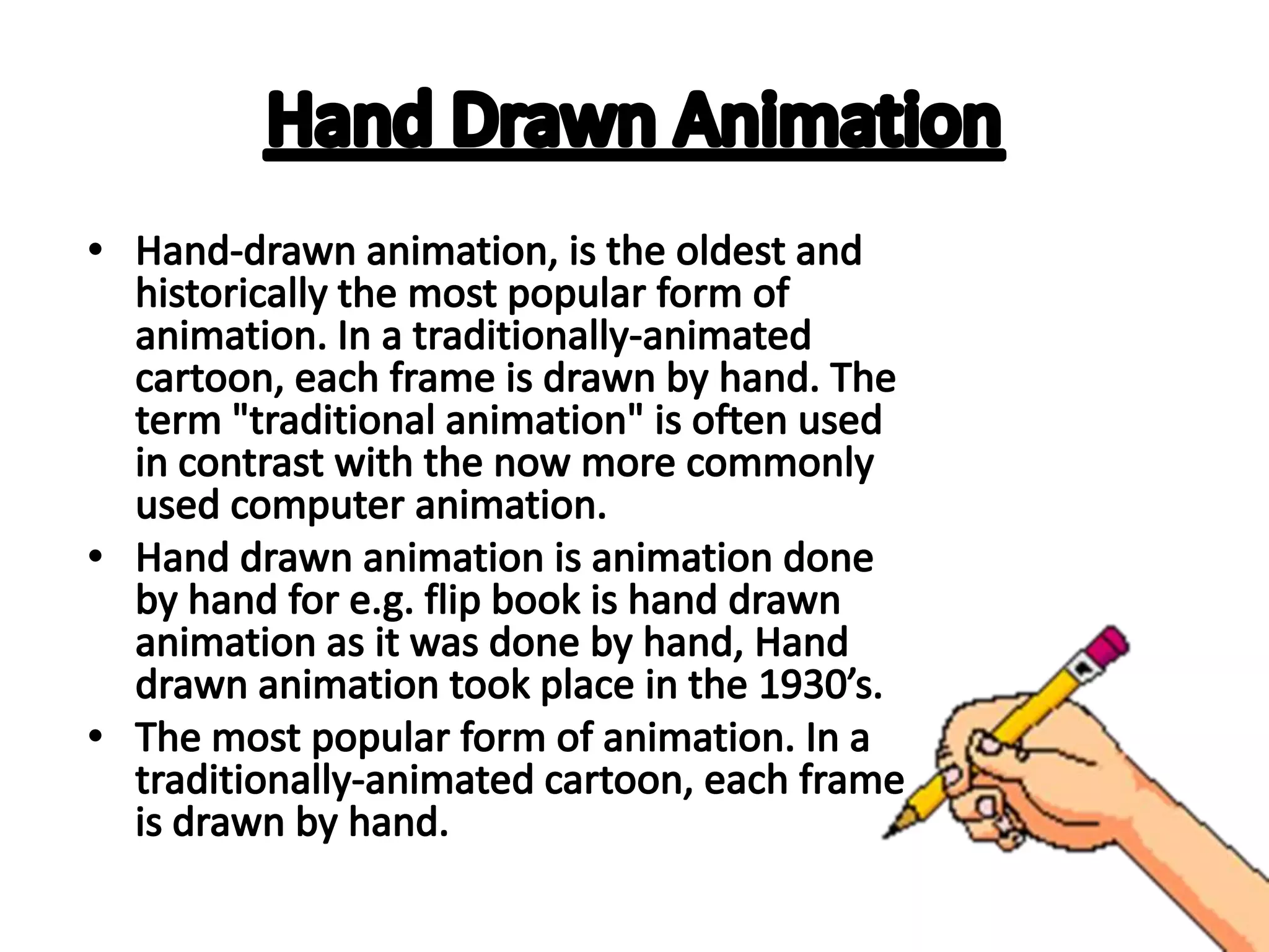 Hand drawn animation | PPTX