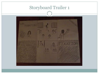 Hand drawn layouts and trailers | PPT