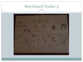 Hand drawn layouts and trailers | PPT