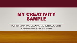 Hand draw portfolio | PPTX