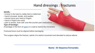 Hand dressings | PPTX