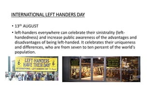 Handedness | PPTX