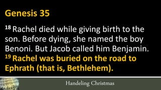 Handeling Christmas: The Shepherd | PPTX