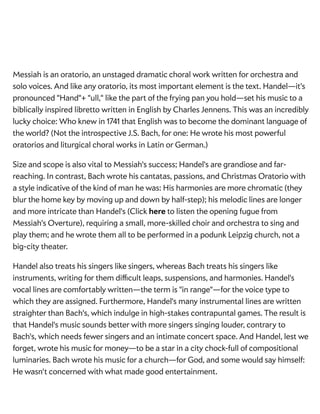Handel's Ever-Resurrected Messiah by Adam Baer, Slate Magazine | PDF