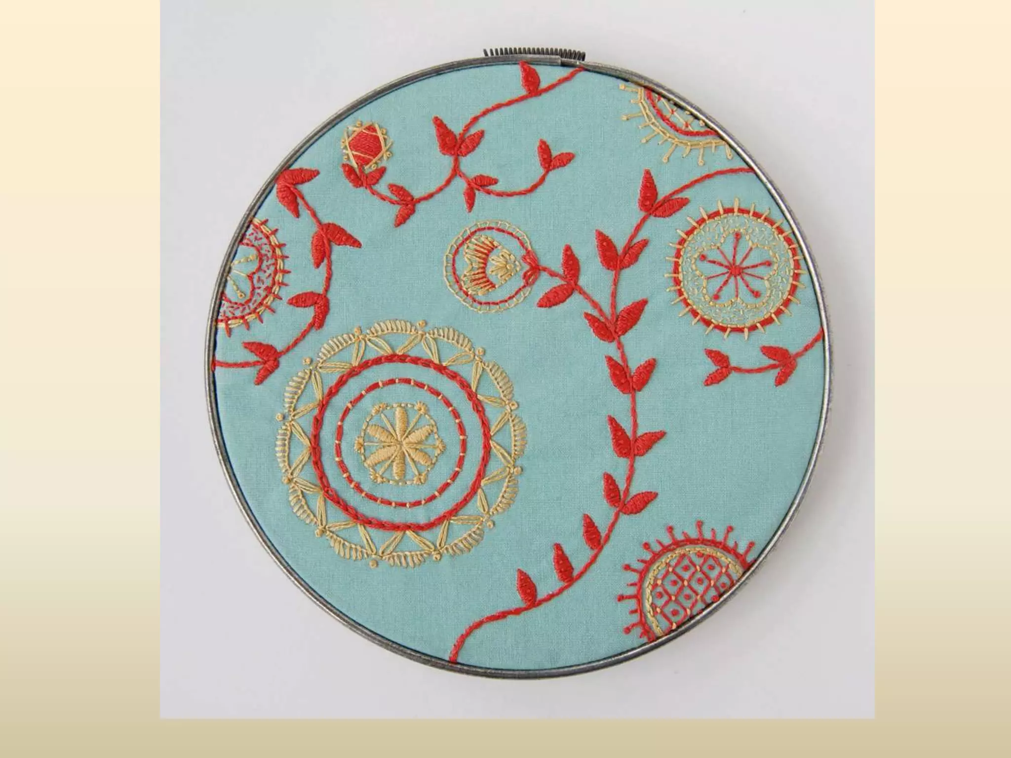 Hand Embroidery PowerPoint.ppt | Needlework | Arts and Crafts