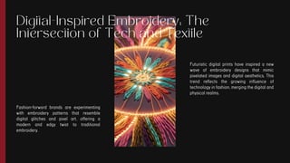 Hand Embroidery Techniques That Define Luxury in 2025 | PPT