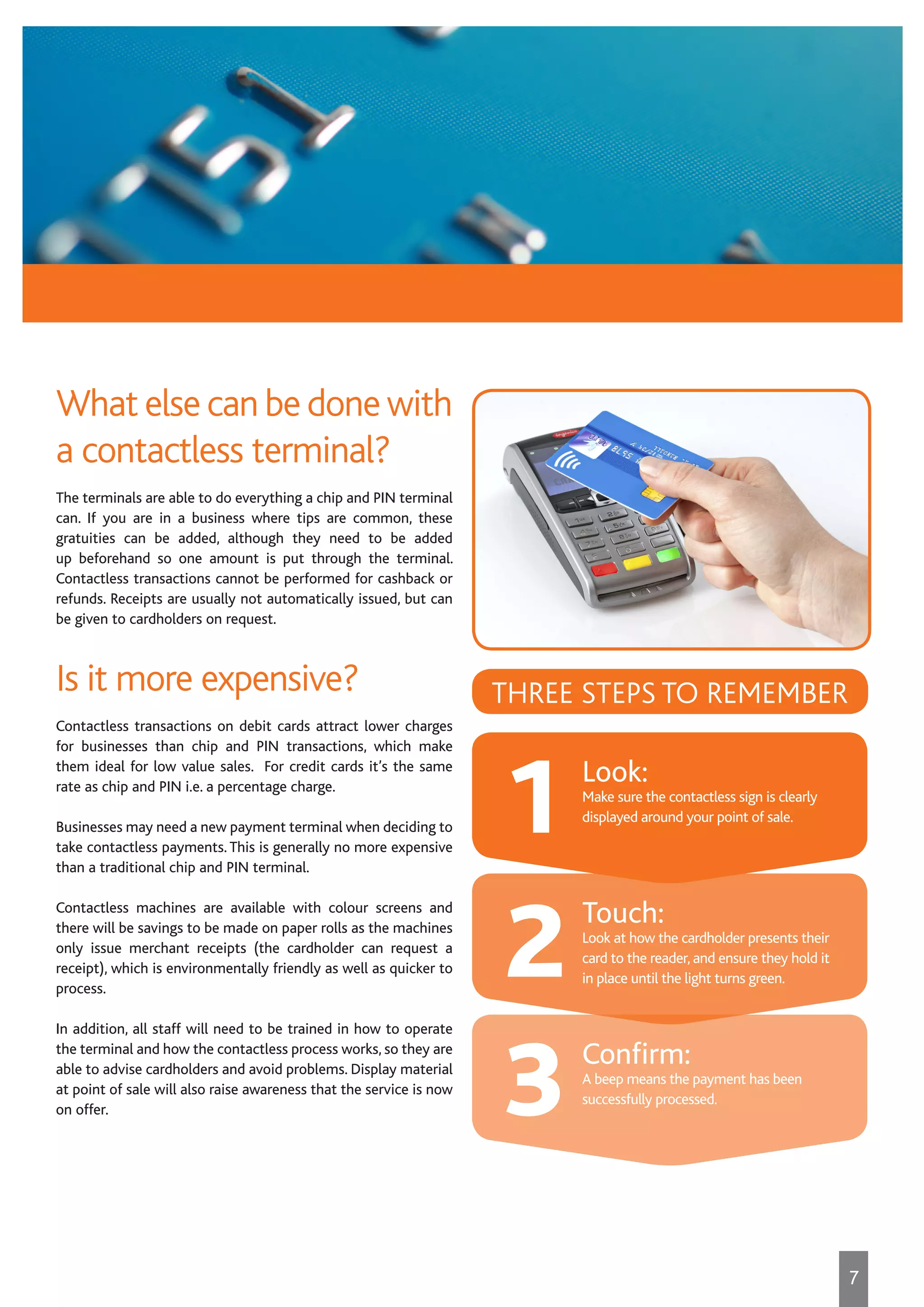 How contactless payment can boost your business | PDF