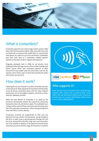 How contactless payment can boost your business | PDF | Credit Cards ...