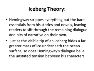 Ernest Hemingway | PPTX