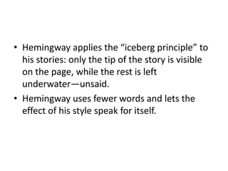 Ernest Hemingway | PPTX