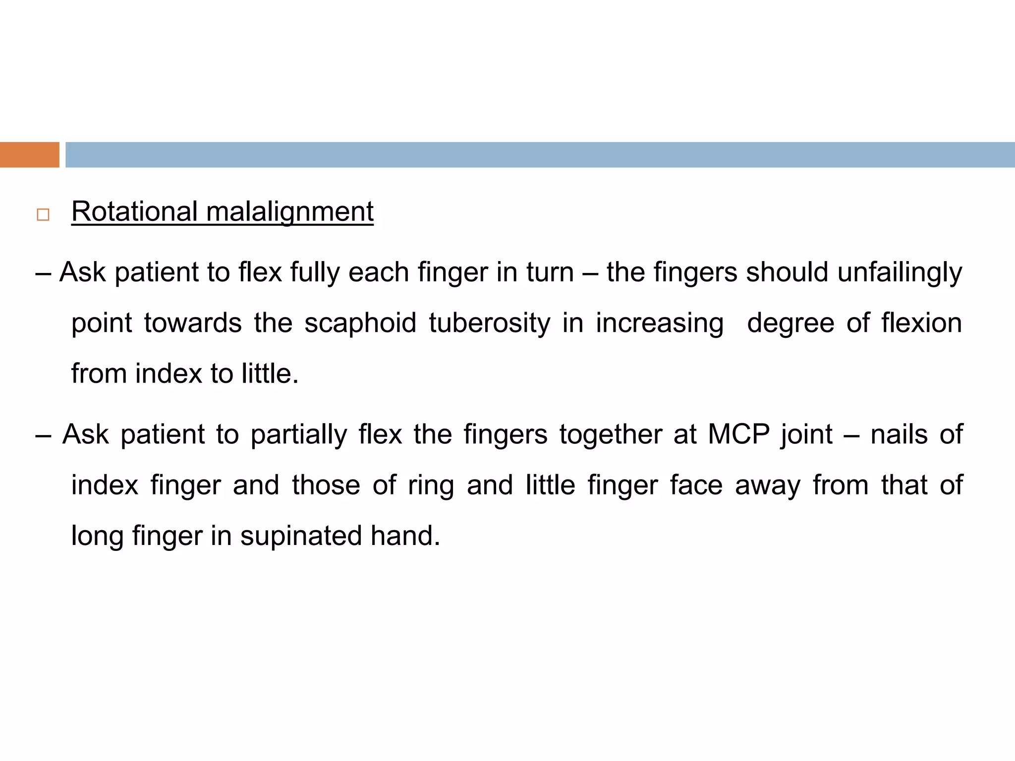 Examination of Hand | PPTX