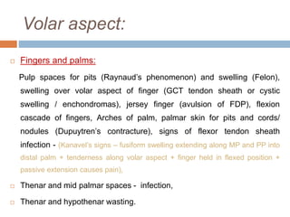 Examination of Hand | PPTX