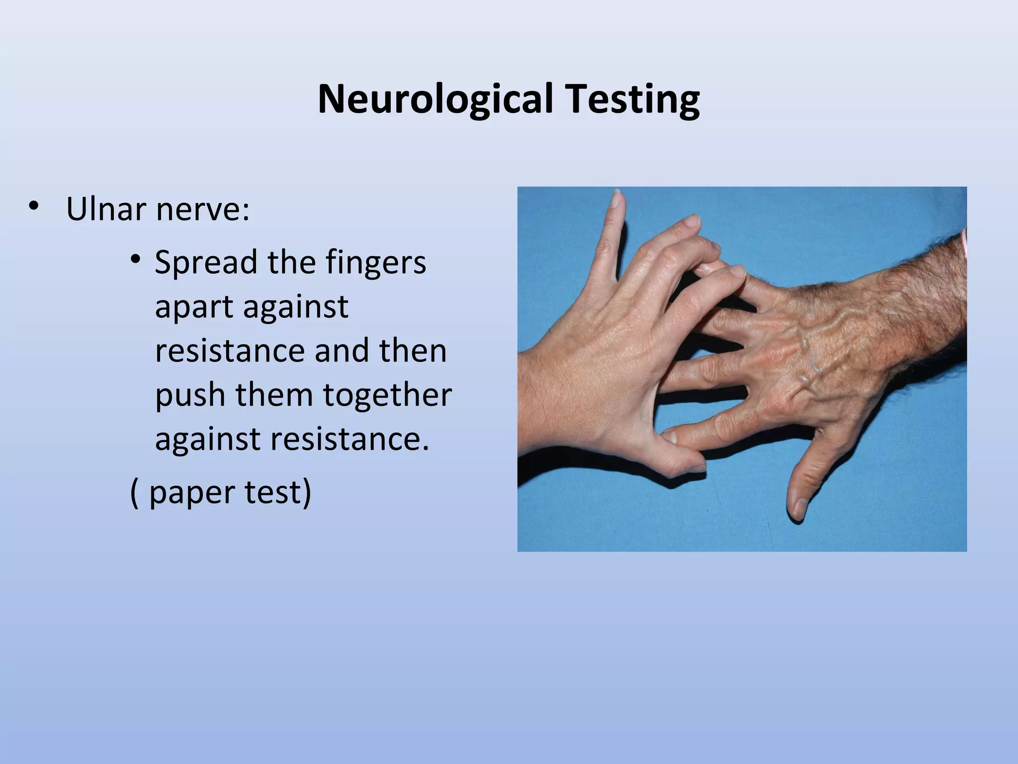 Hand examination | PPT