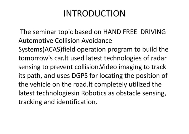 Hand free driving.pptx