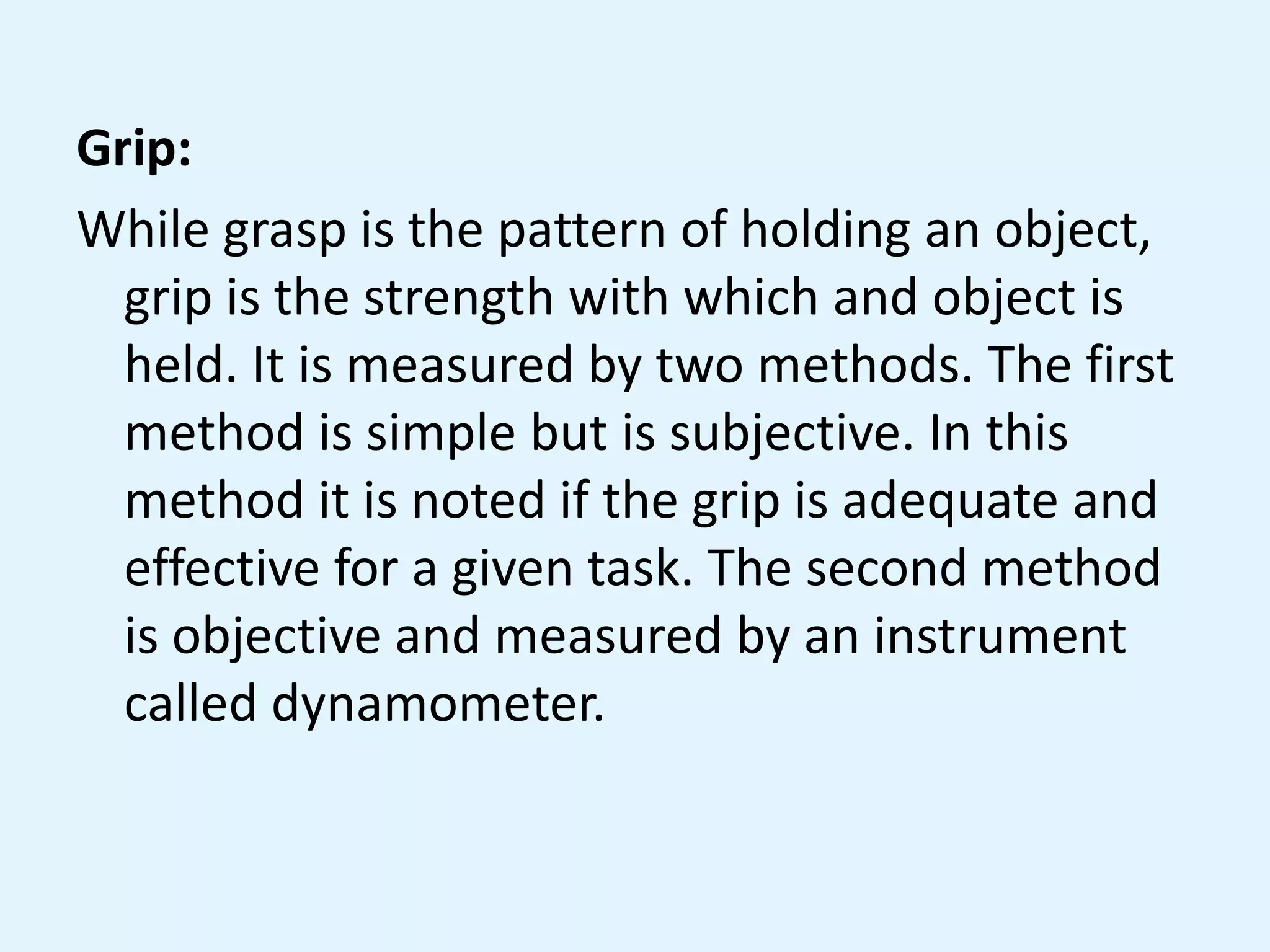 Hand function | PPTX