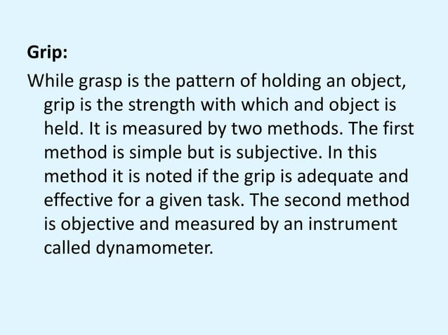 Hand function | PPTX