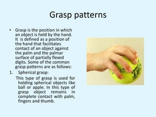 Hand function | PPTX