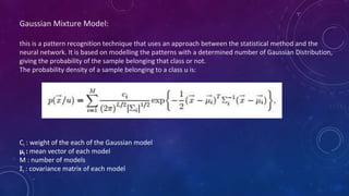 Hand geometry recognition | PPTX